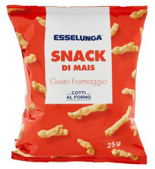 Test e Recensione ESSELUNGA SNACK DI MAIS GUSTO FORMAGGIO | Altroconsumo