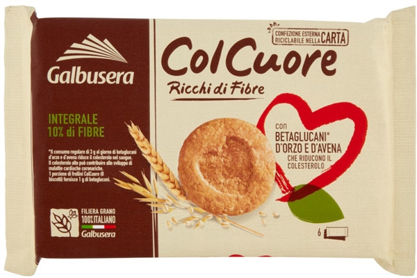 Test e Recensione GALBUSERA COLCUORE RICCHI DI FIBRE CON BETAGLUCANI D ...