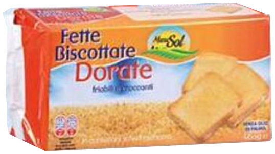 Test e Recensione MANUSOL (MD) FETTE BISCOTTATE DORATE | Altroconsumo