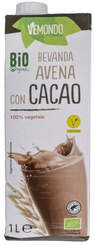 Test e Recensione VEMONDO (LIDL) BEVANDA AVENA CACAO BIO | Altroconsumo