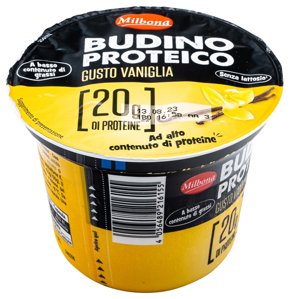 Test e Recensione MILBONA (LIDL) BUDINO PROTEICO VANIGLIA | Altroconsumo