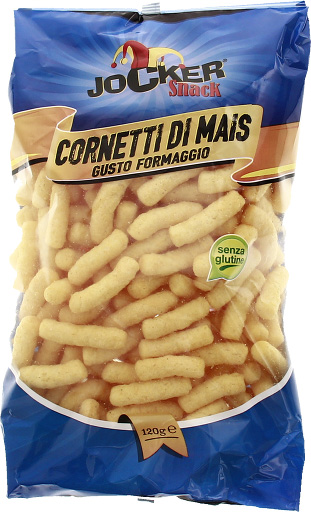 Test e Recensione JOCKER SNACK (MD) CORNETTI DI MAIS GUSTO FORMAGGIO ...