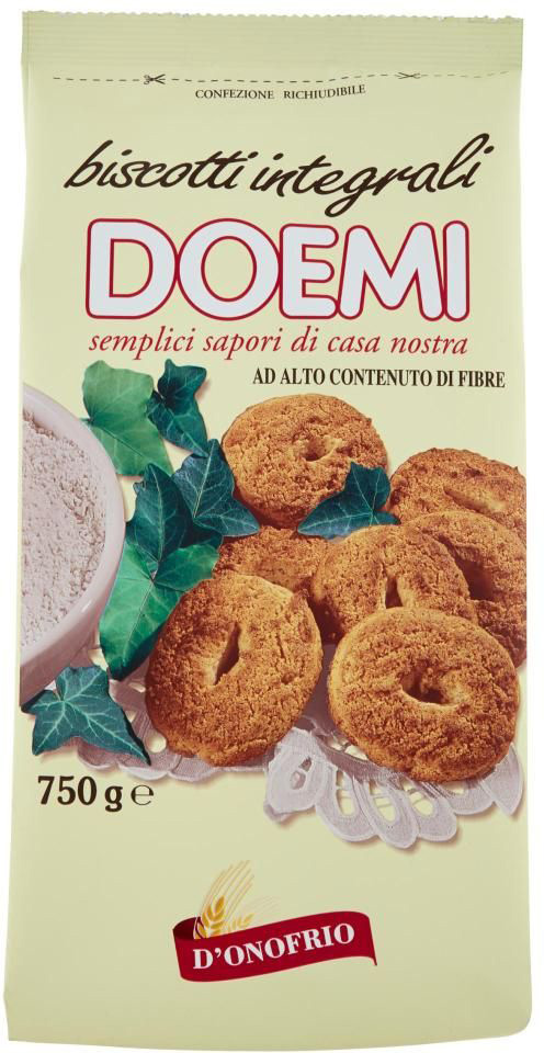 Test e Recensione DOEMI DOEMI BISCOTTI INTEGRALI | Altroconsumo