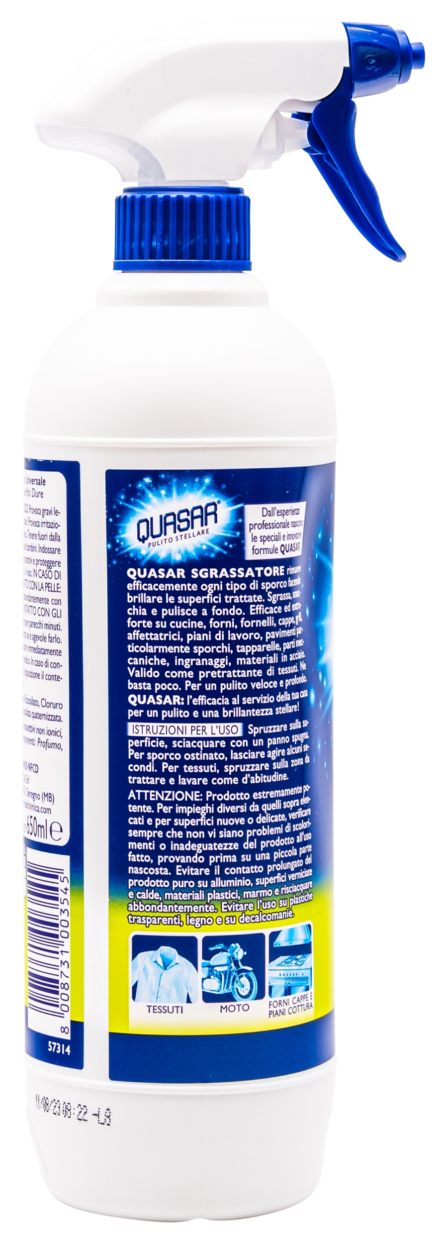 Test e Recensione QUASAR SGRASSATORE UNIVERSALE | Altroconsumo